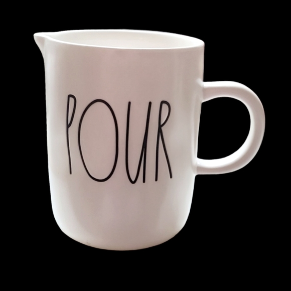 Rae Dunn | Kitchen | Rae Dunn Pour 4 White Cream Pitcher | Poshmark